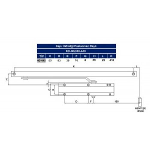 KALE PASLANMAZ RAYLI KAPI HİDROLİĞİ No:3 - Kapı İticiler - KALE ...