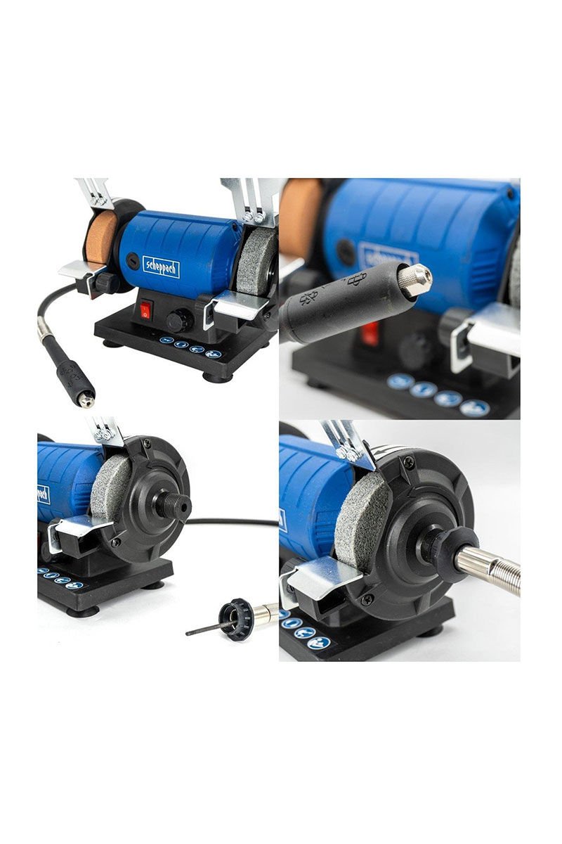 Scheppach HG35 Mini Zımpara ve Taşlama Motoru - Zımpara ve Taş ...